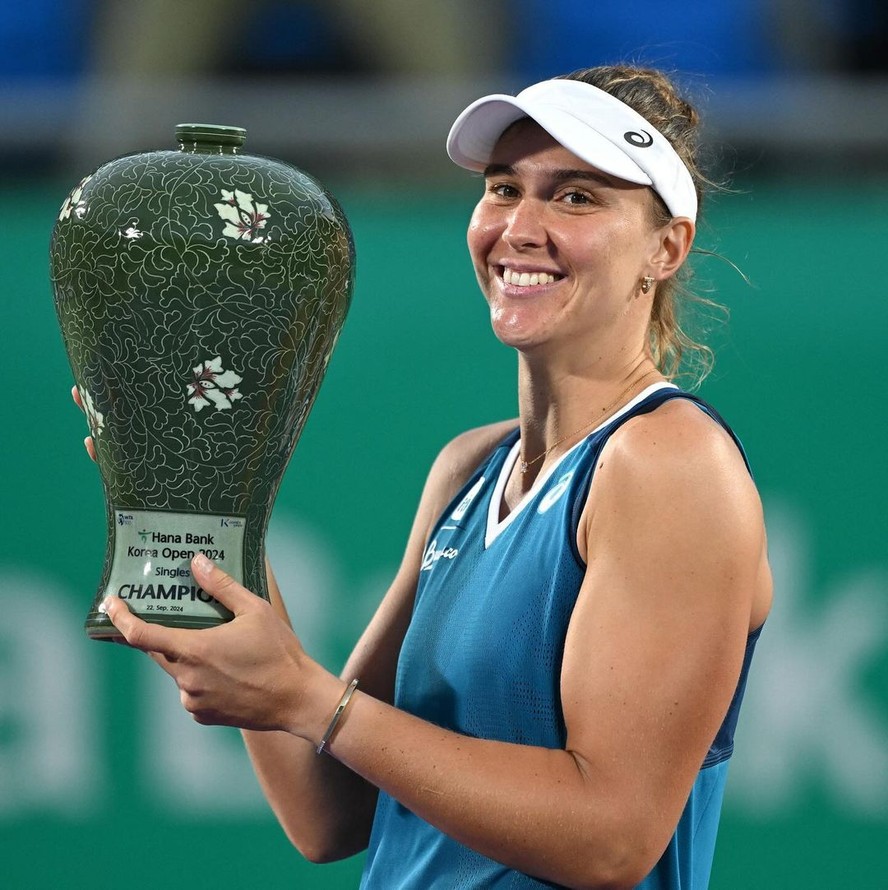 Bia Haddad vence Kasatkina e conquista WTA 500 de Seul, seu 1º título de 2024