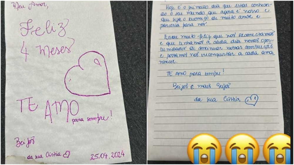 'Puro amor verdadeiro': namorado de fisiculturista Cíntia Goldani ...