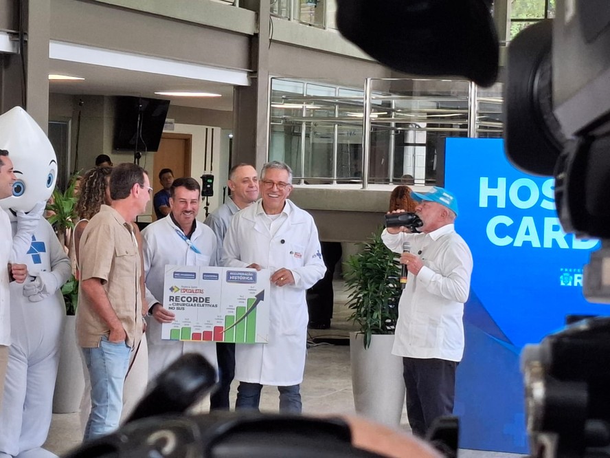 Lula inaugura Emergência 24 horas do Hospital Cardoso Fontes, no Rio