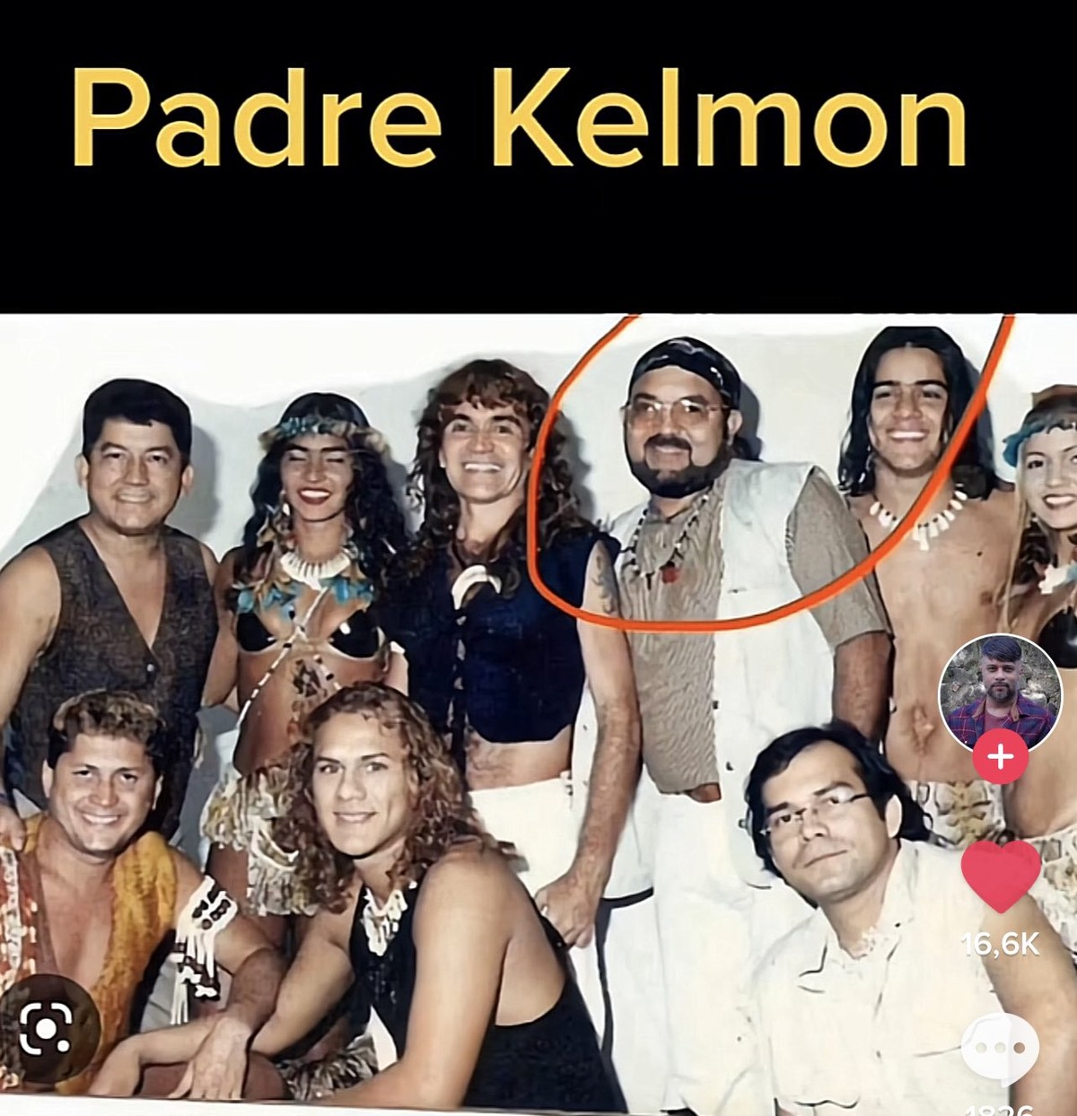 Padre Kelmon era dançarino da Banda Carrapicho nos anos 1990? Entenda