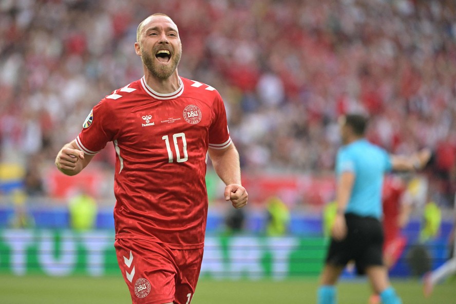 Eriksen faz gol em empate da Dinamarca e protagoniza terceiro dia morno ...