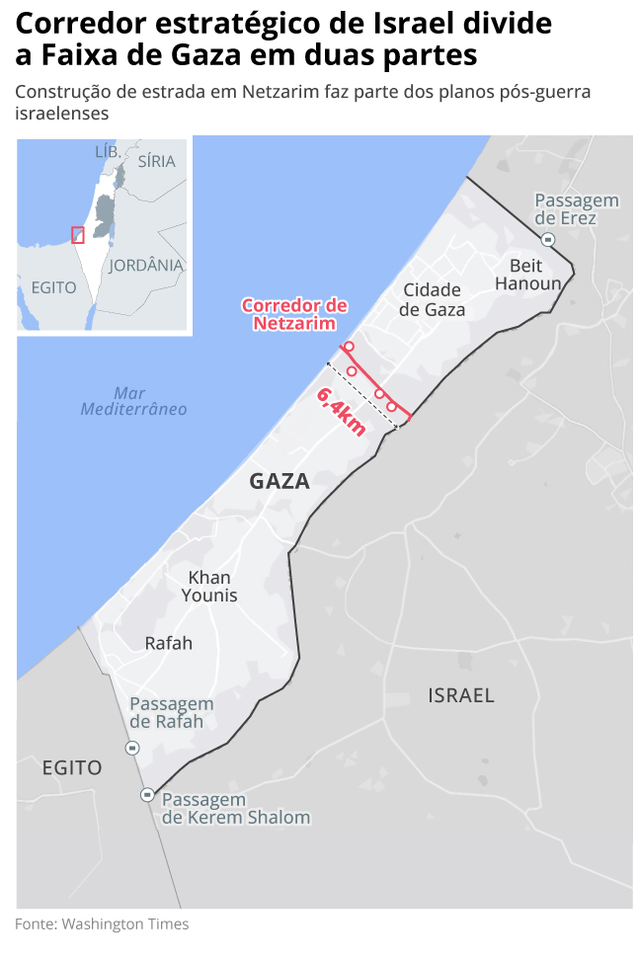 Militares de Israel permanecerão na Faixa de Gaza 'por anos', diz ...