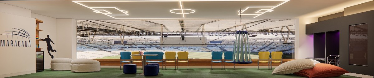 Maracanã começa a construir salas sensoriais para pessoas com TEA