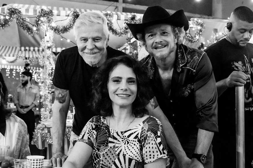 Malu Galli e Marcello Noves rodam filme de Miguel Falabella