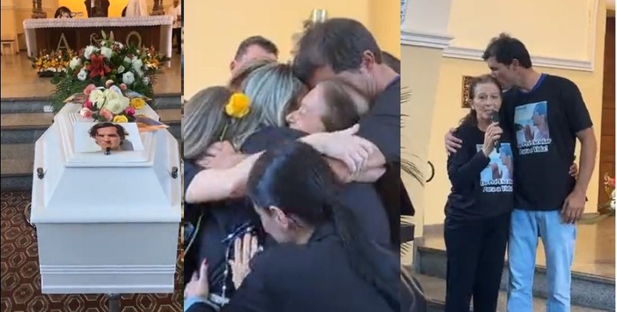 Mãe De Jeff Machado Recebe Abraço Da Comunidade Em Missa Essa Fé Que