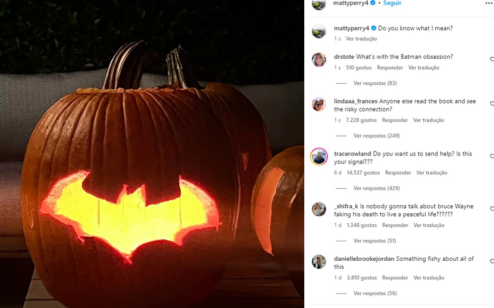 Batman: entenda a paixão de Matthew Perry pelo personagem e por que se ...