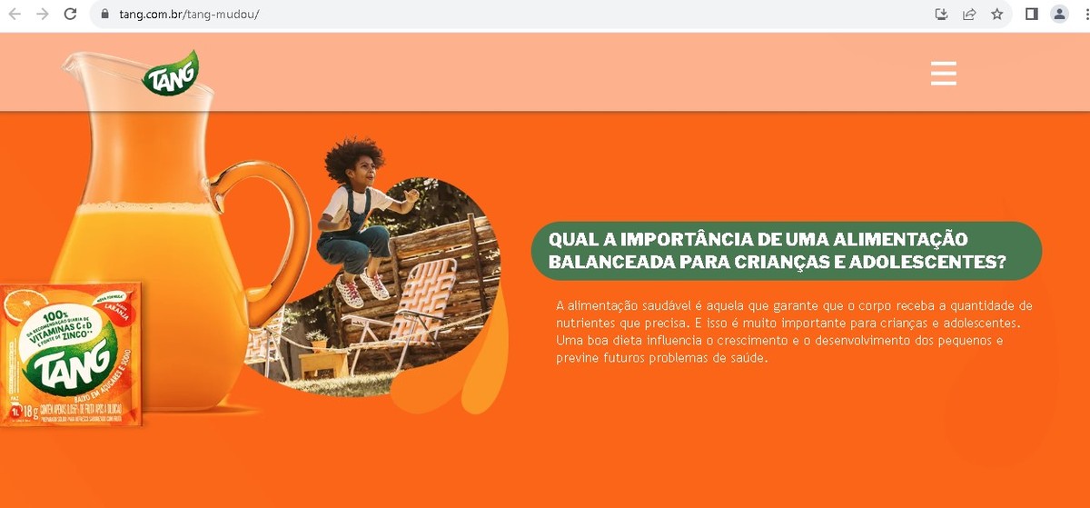 Tang é denunciado por propaganda enganosa pelo Idec