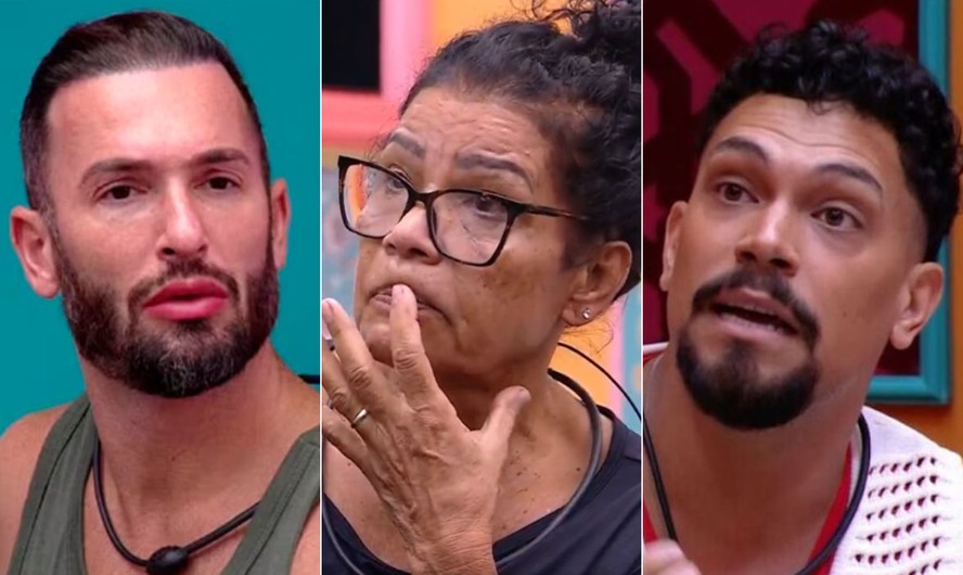 Quem vai sair do 'BBB 25' hoje? Veja como está a enquete do paredão entre Diego Hypolito, Vilma ...