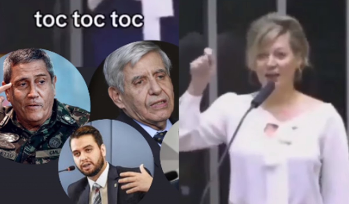 'Toc, toc, toc': Ex-aliada de Bolsonaro, Joice Hasselmann usa meme para ...