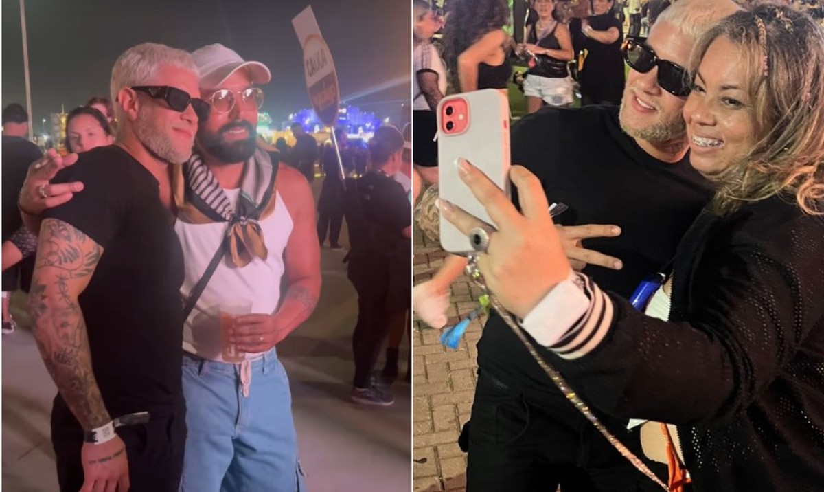 Eliminado do 'Estrela da casa', Nick é tietado no Rock in Rio