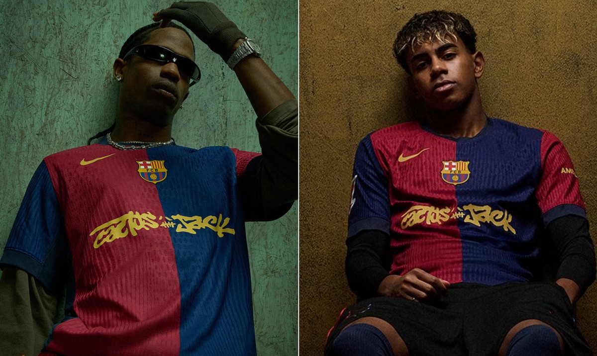 Rapper Travis Scott irá estampar camisa do Barcelona no próximo ...
