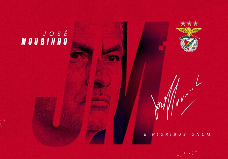 José Mourinho é anunciado como novo treinador do Benfica