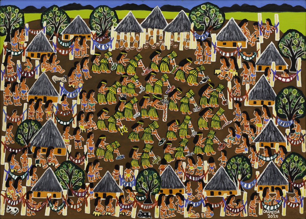 Redes de algodão, damorida com beiju e dança parixara: artista plástica ...