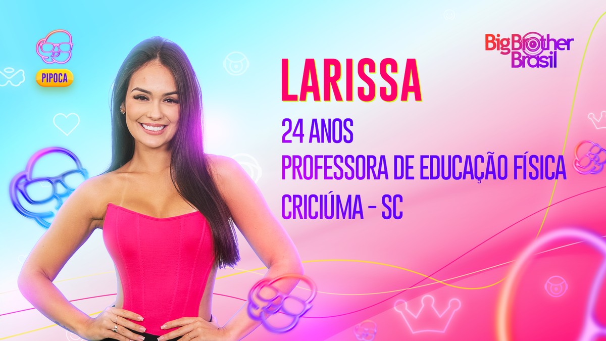 ‘BBB’ 23: Larissa ganha 100 mil seguidores em menos de uma hora. Veja quem mais cresceu nas redes