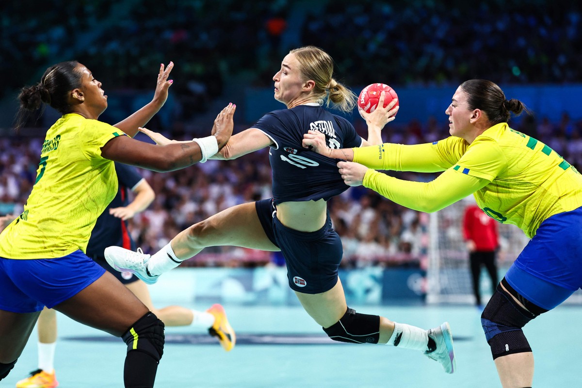 Olimpíadas: Brasil é dominado pela Noruega e cai nas quartas de final ...