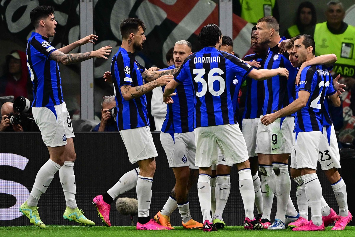 Internazionale amassa Milan e abre boa vantagem na semifinal da Liga ...
