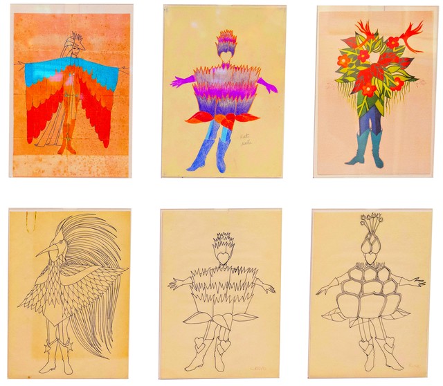 Com fantasias e mais de 2 mil desenhos, acervo da carnavalesca Maria ...