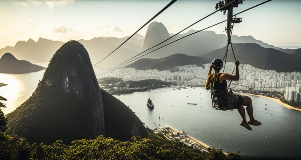 O que é uma simples tirolesa para quem vive no Rio?