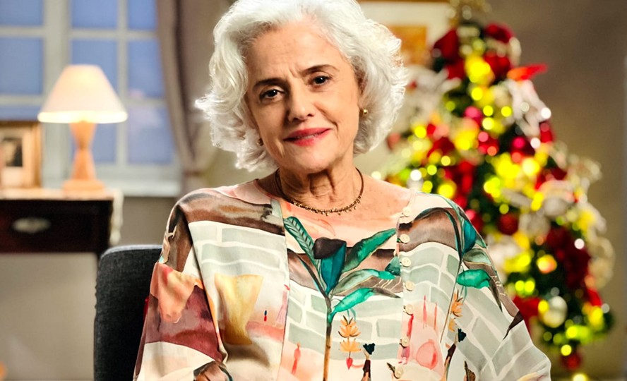 Marieta Severo, que será mãe de Betinho em nova série, grava para a campanha 'Natal sem fome'