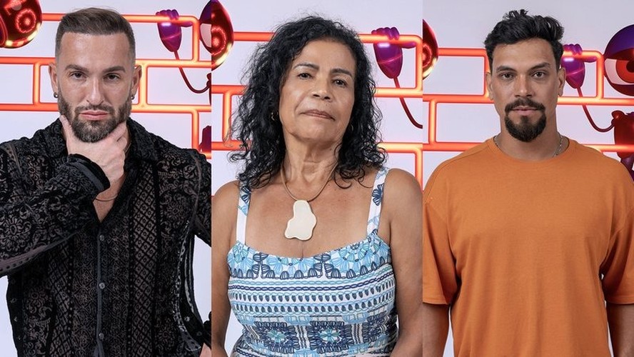 Enquete 'BBB 25': quem deve sair no paredão entre Diego, Vilma e Vinícius?