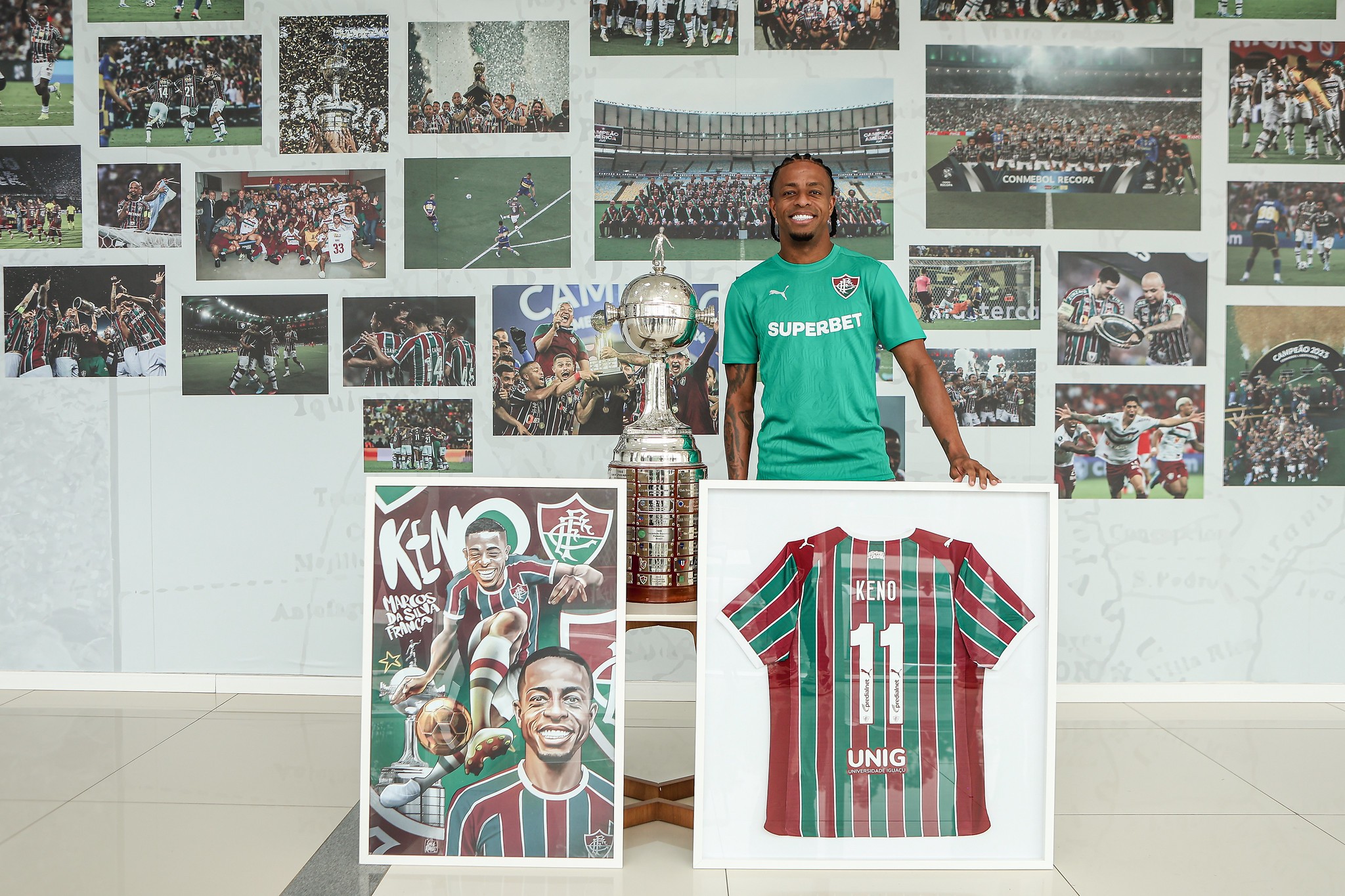 Fluminense anuncia saída de Keno, emprestado ao Coritiba até o final do ano