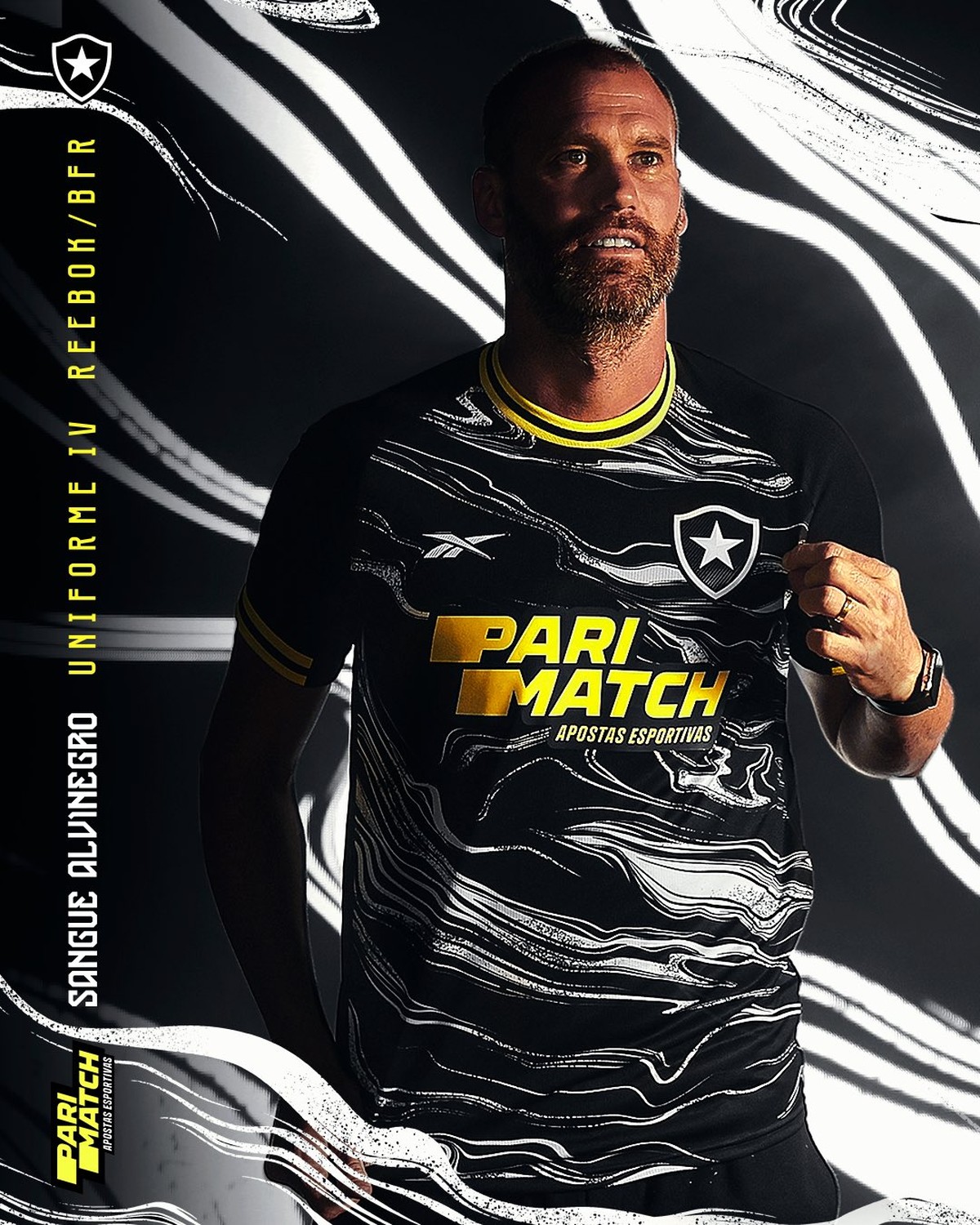 Botafogo lança quarto uniforme em parceria com patrocinadora; estreia ...