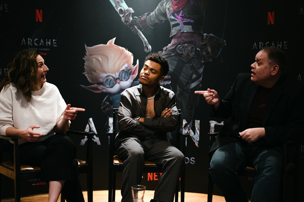 Voice actors and writer of Netflix's 'Arcane' talk about the series ...