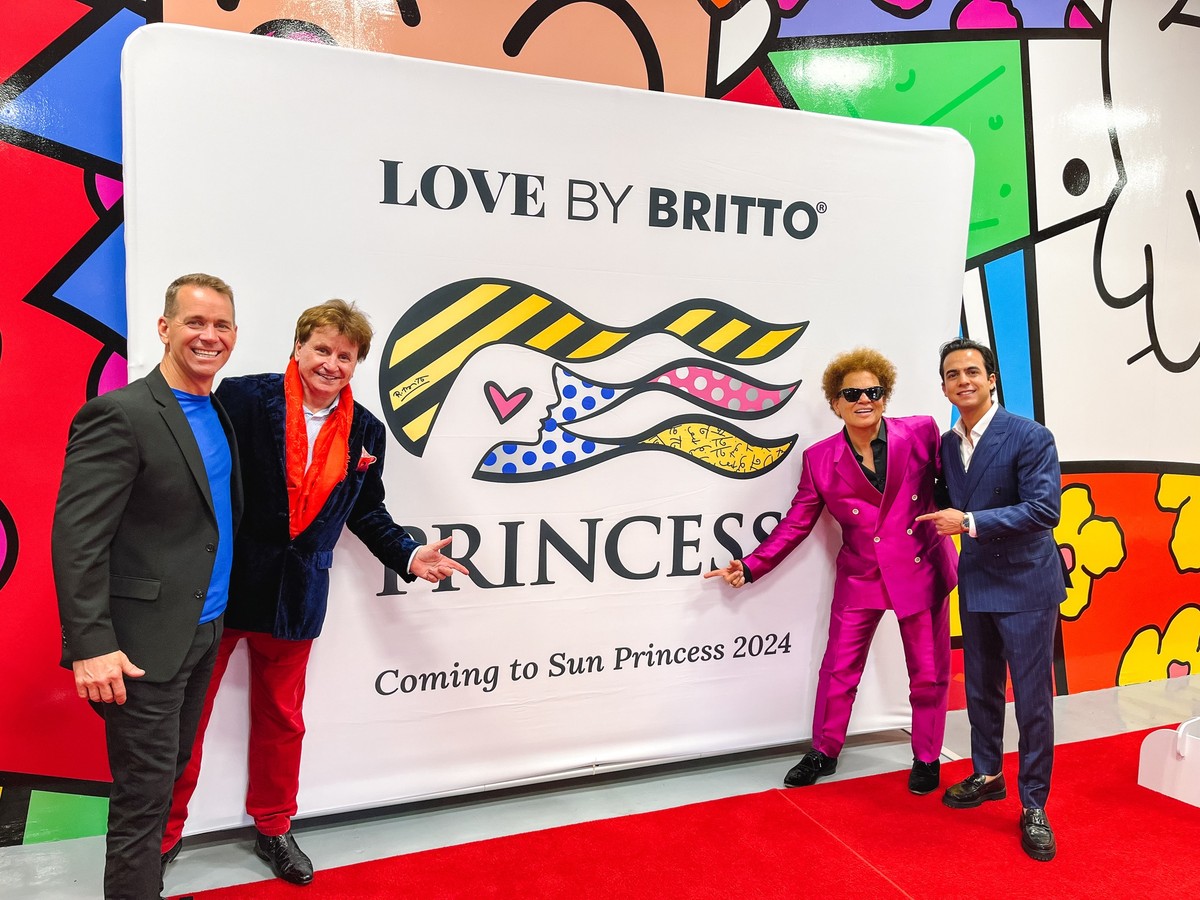 Artista plástico brasileiro Romero Britto inspira nova experiência gastronômica em navio de ...