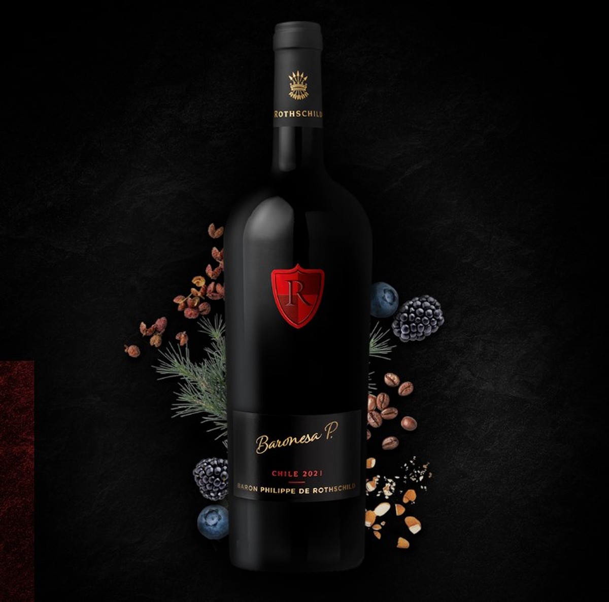 Baronesa P. 2021: safra do vinho tinto chileno reúne elegância e potência