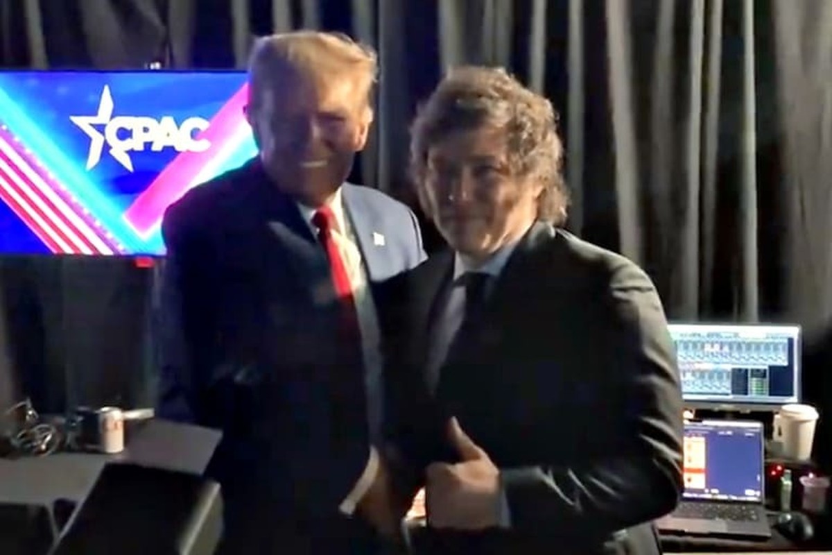 Presidente Da Argentina Javier Milei Parabeniza Trump Agora Vamos