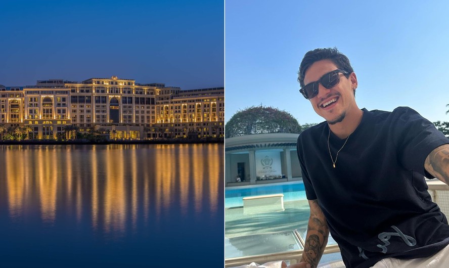 Pedro, do Flamengo, curte férias em Dubai em hotel de até R$ 100 mil a ...