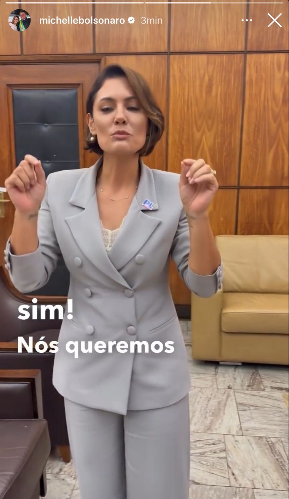 Michelle Bolsonaro defende fim da cota de gênero em evento do PL Mulher ...